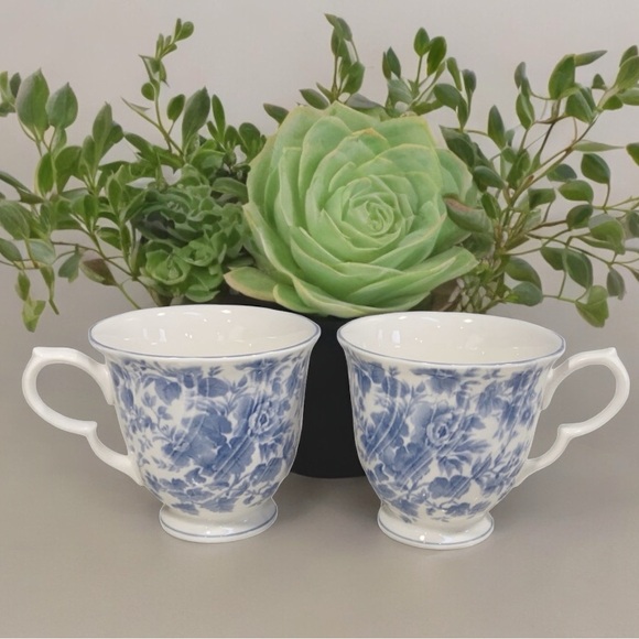 Nikko Ceramics | Kitchen | Vintage Nikko Blue Tea Rose Blossomtime 2 ...